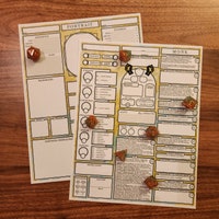 Optimized PALADIN Downloadable/fillable PDF Character Sheets for D&D 5e ...