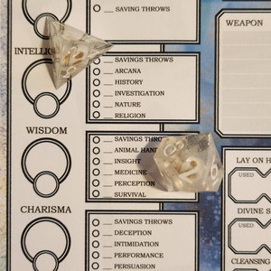 Optimized PALADIN | Downloadable/fillable PDF Character Sheets for D&D ...