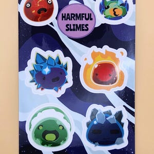 Slime Rancher Inspired Sticker Sheets - Etsy
