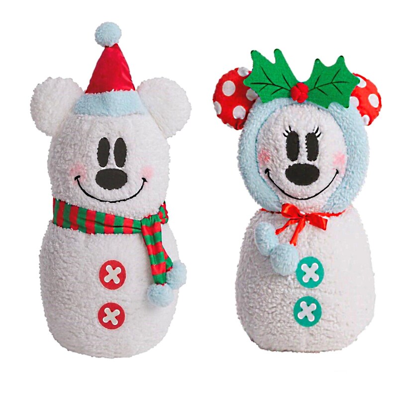Mickey Snowman Svg - Etsy