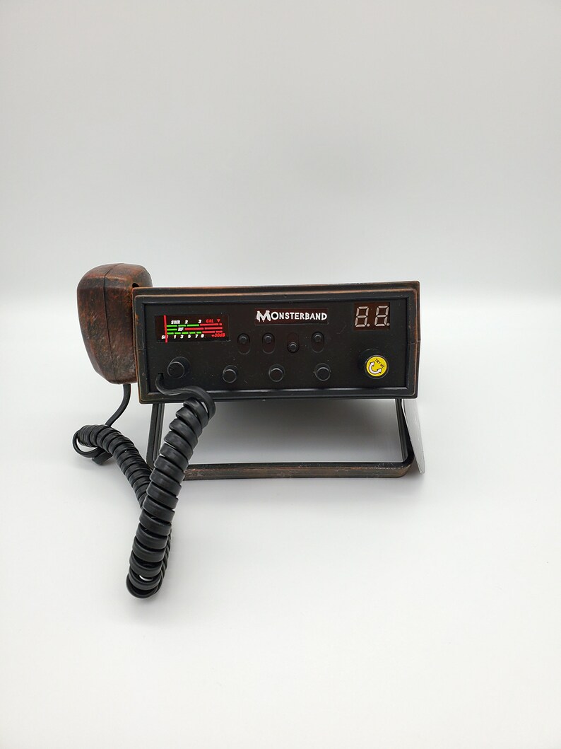 Gemmy Animated Monsterband CB Radio Halloween Prop Talking RARE "see ...
