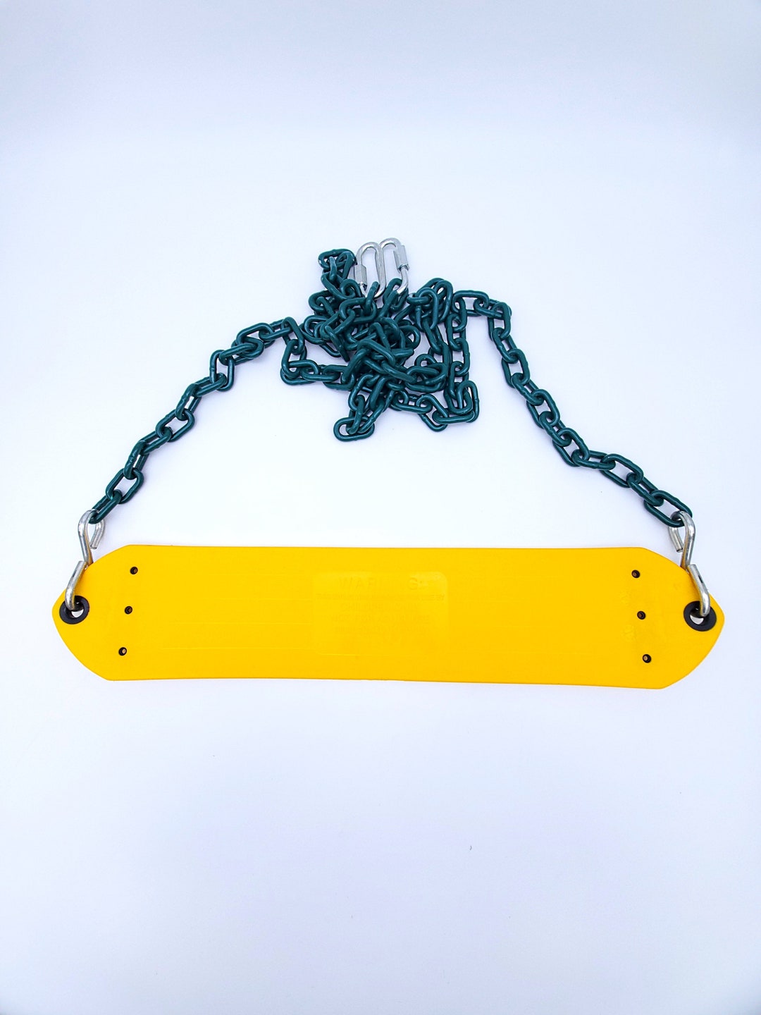 Heavy-duty Replacement Swing Seat Sling With 66 Coated Swing Chain and ...