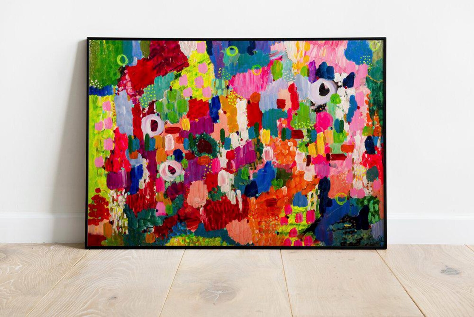 Faith-inspired Abstract Art Print: Reflective Colorful Decor - Etsy