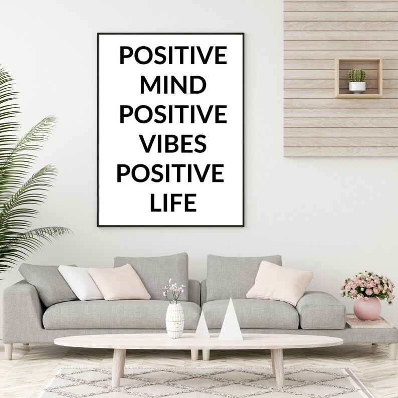Modern Abstract Shapes Art Prints: Motivational Home Decor (digital ...