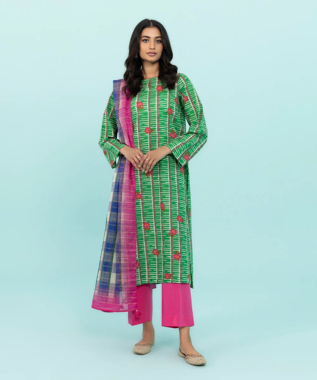 Original Premium Khaddar Sapphire Designer Three Piece Salwar Kameez ...