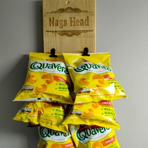 Bar Snacks Holder / Dispenser/ Clip Board - Wall Mounted Ideal for Home ...