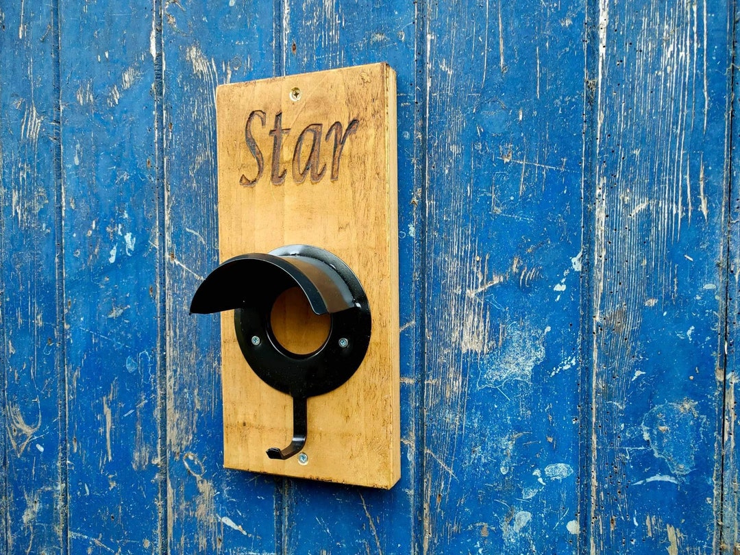 PERSONALISED Bridle Hook, Bespoke Bridle Rack, Tack Room Hook, Add Your ...