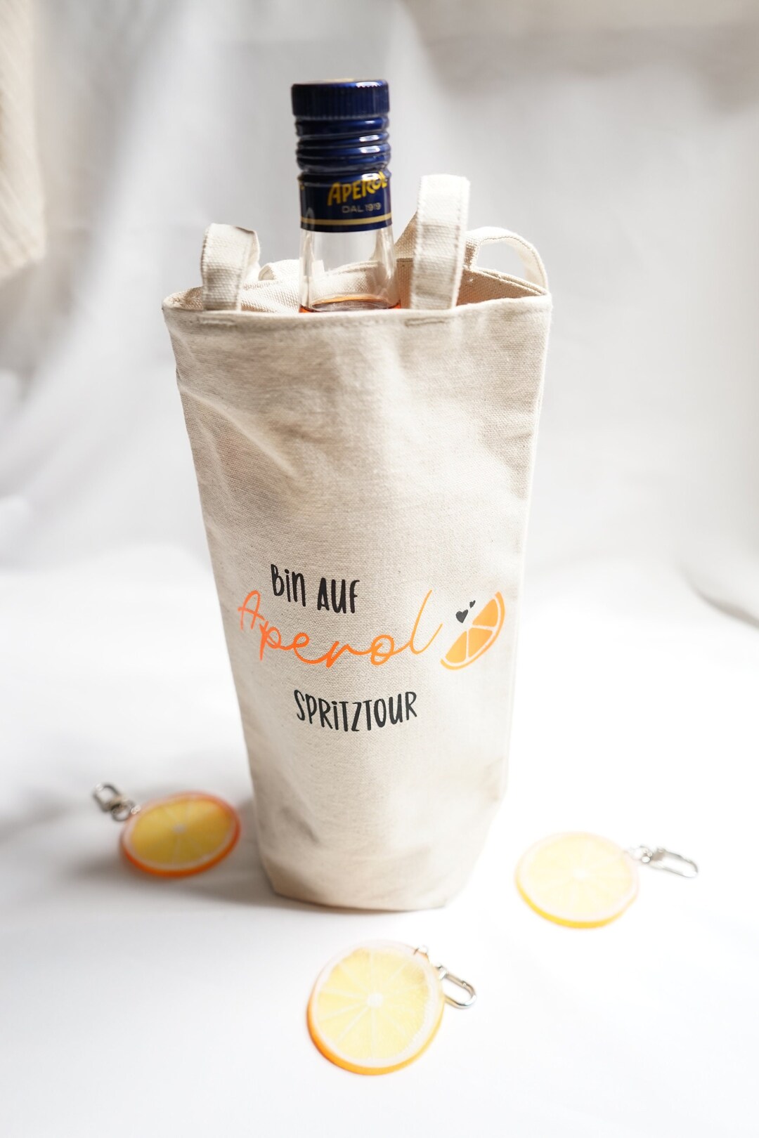 Aperol Spritz Tour Bottle Bag | Bottle Bag for Aperol Lovers | Gift Bag ...
