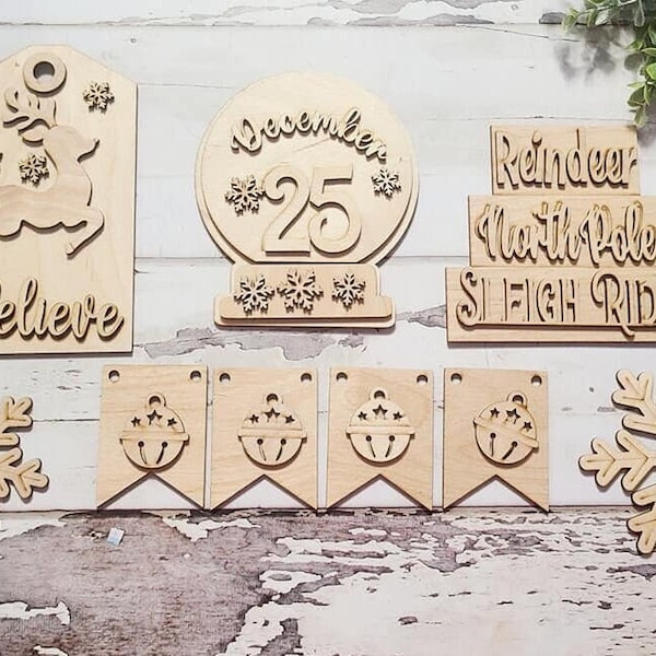 Diy Wood Decor Kit - Etsy