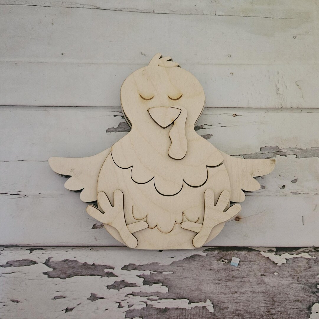 DIY Chicken Shelf Sitter: Make Your Own Farm Decor - Etsy
