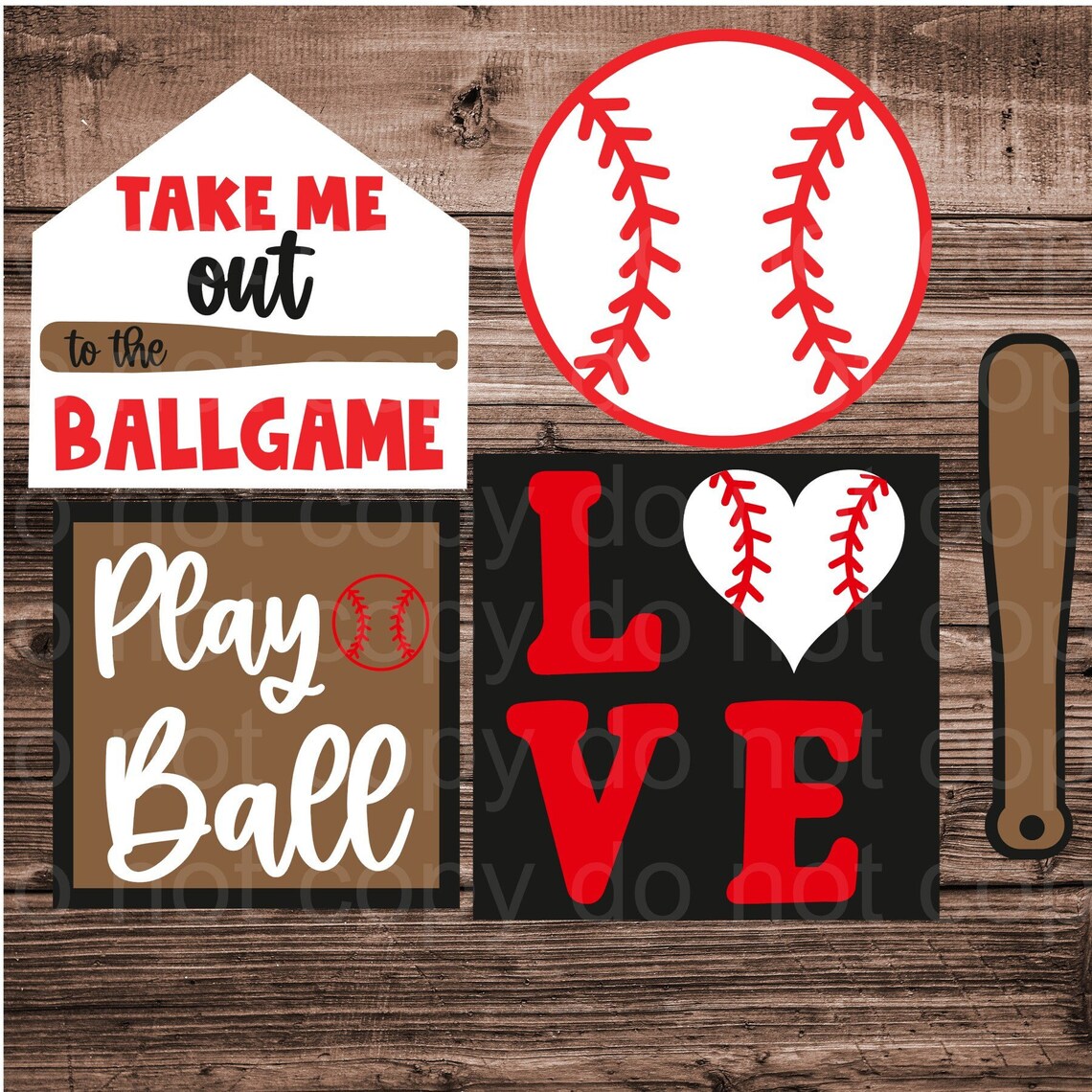 Baseball Tiered Tray Decor Laser Svg Baseball Laser File | Etsy