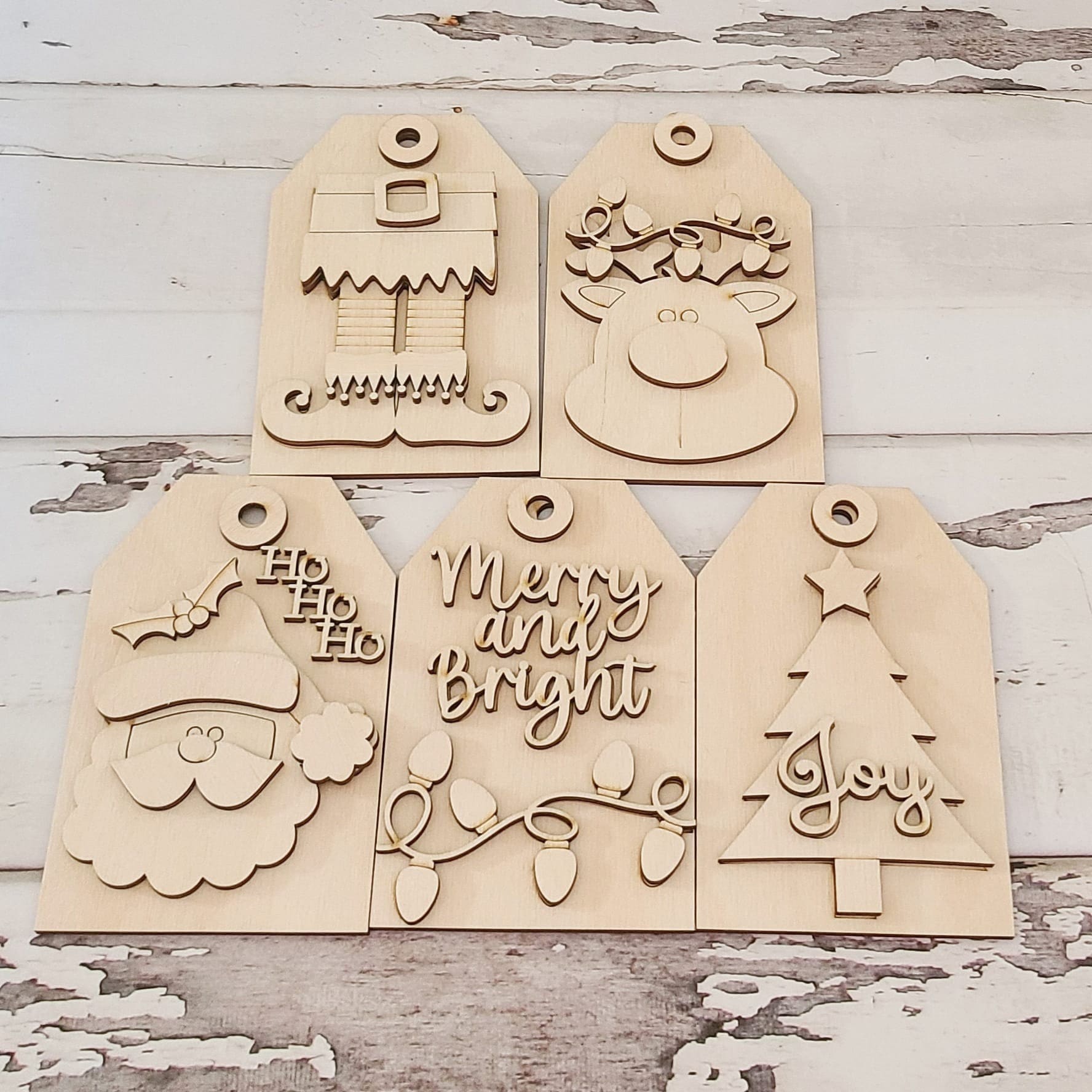 Kit para colorear adornos navideños, adornos navideños diy, adornos de ...