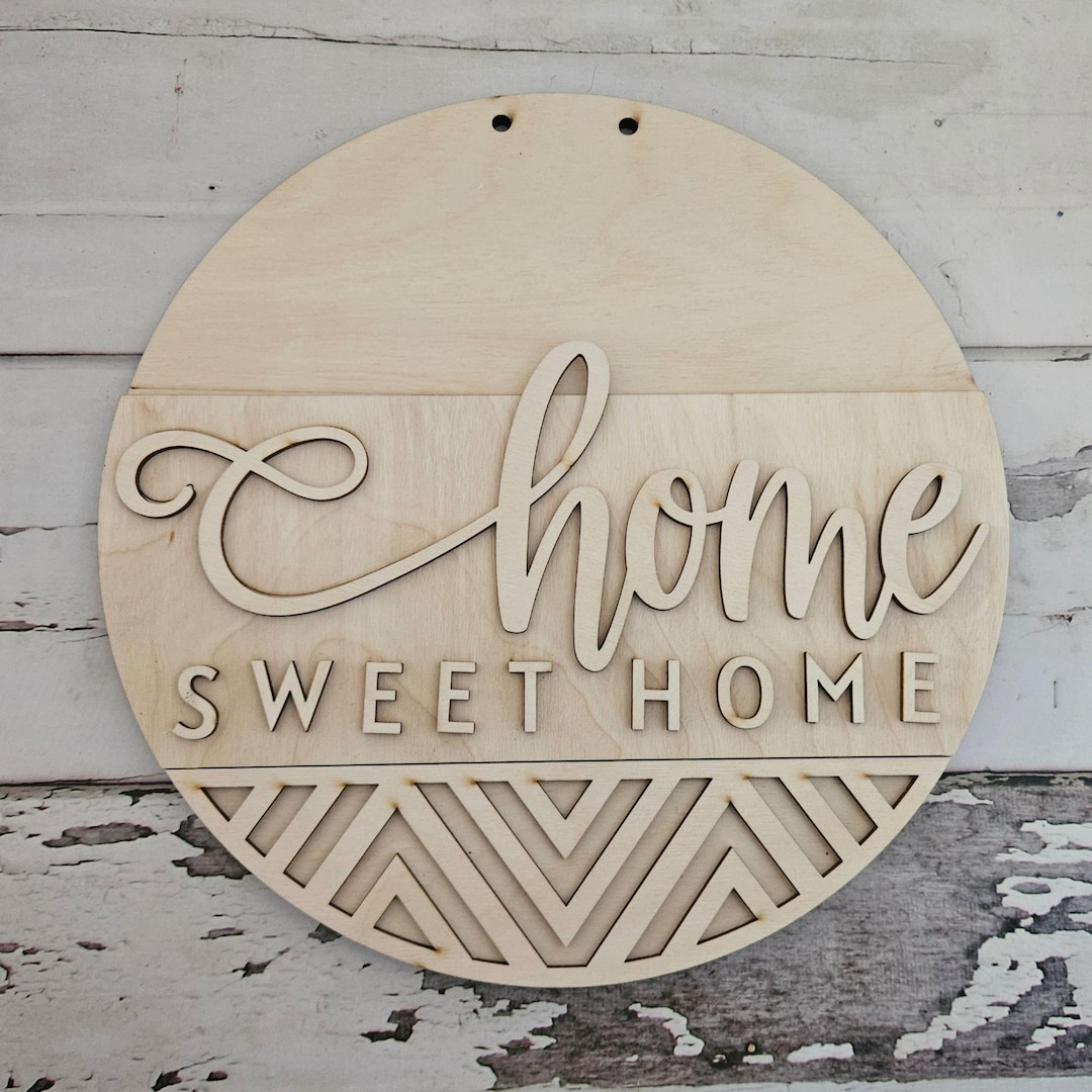 Welcome Door Sign - DIY Front Door Sign - DIY Welcome Door Sign - Make ...