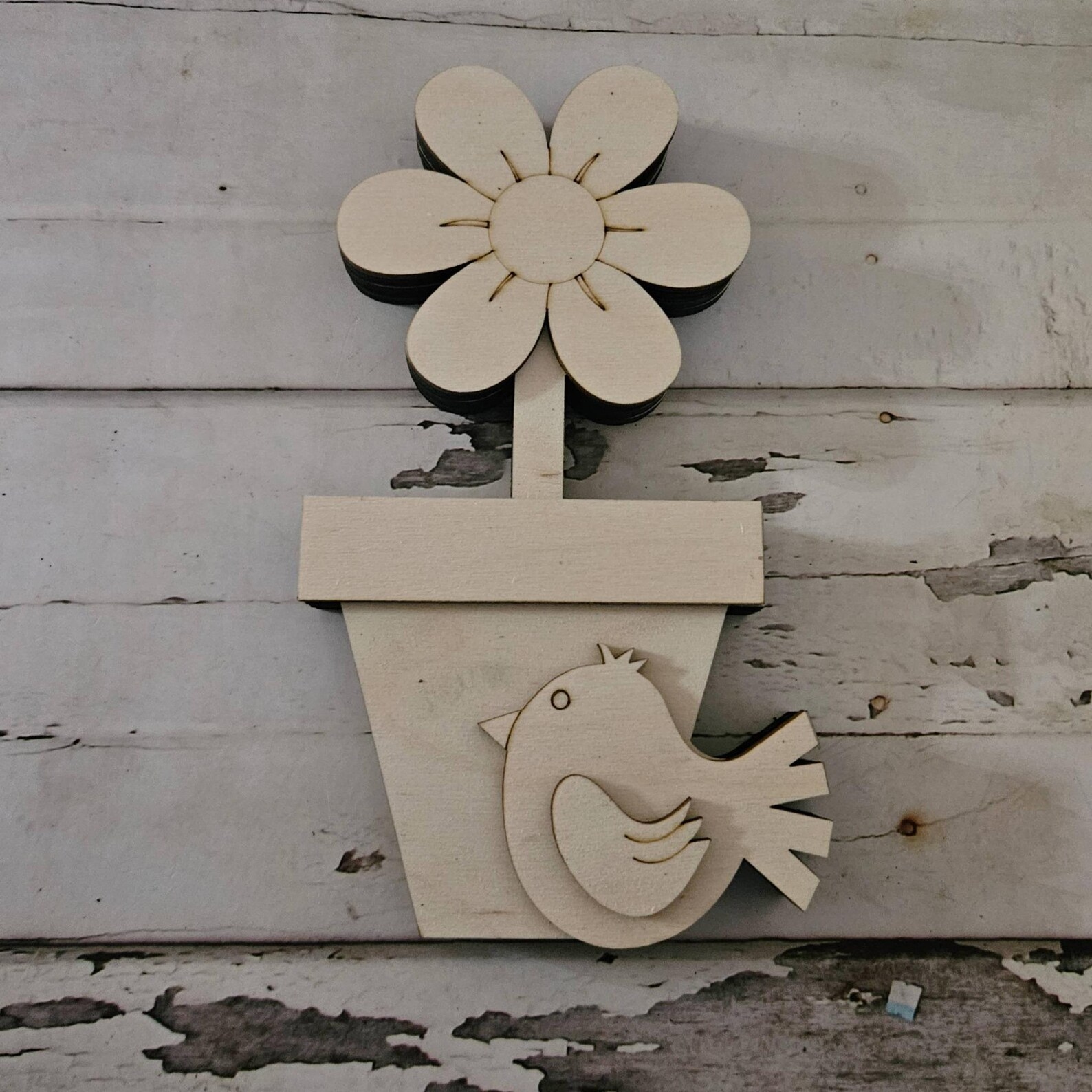 DIY Spring Shelf Sitter, Make Your Own Spring Home Decor - Etsy