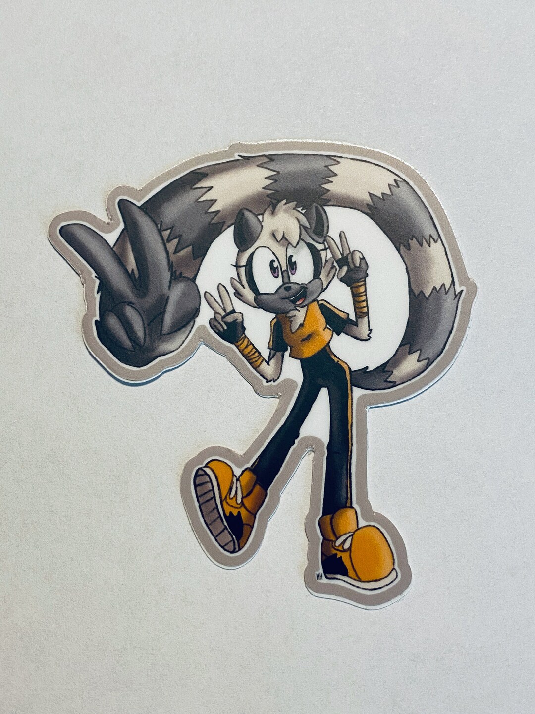 Tangle the Lemur Sticker, Sonic the Hedgehog Decal - Etsy