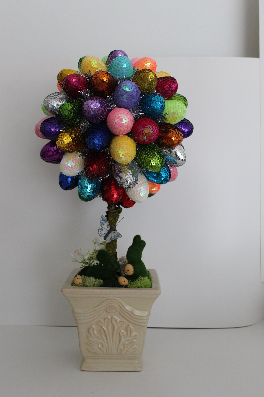 Colorful Egg Topiary - Etsy