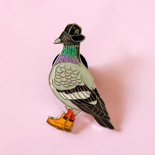 Pigeon Pin - Etsy