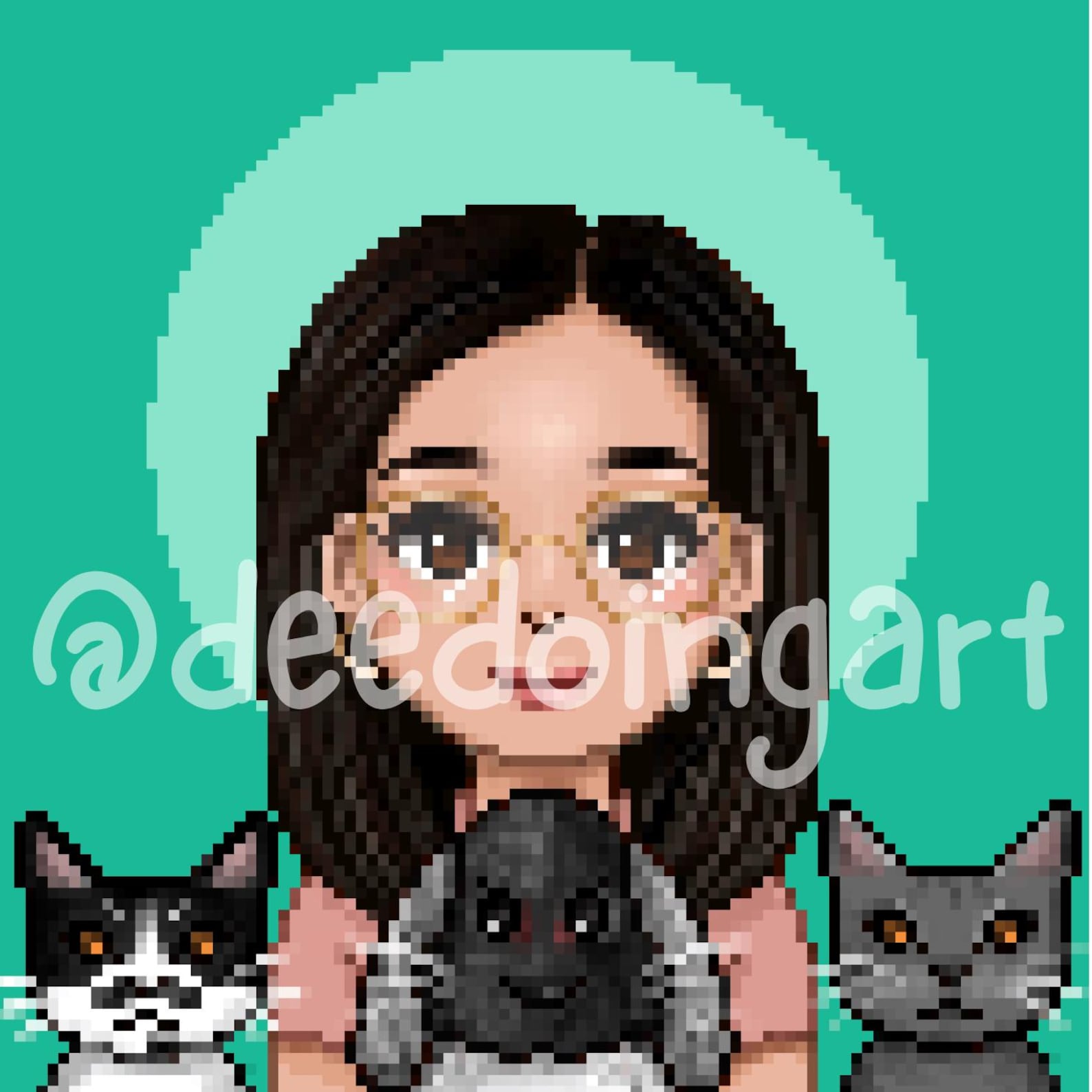 Custom Pixel Avatar Pet/animation Add-on - Etsy