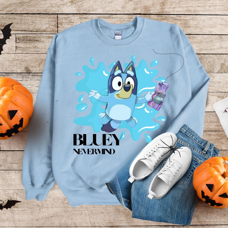 Nirvana Bluey Sweatshirt, Nirvana Eras Tour Crewneck, Christmas Gift for Her or Him, Unisex ...