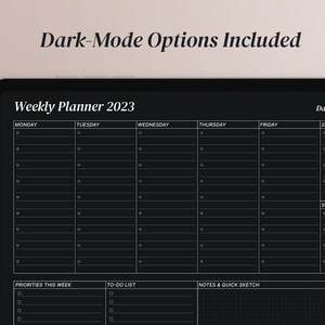 2023 Digital Weekly Planner 2023 Ipad, Goodnotes, Notability Undated ...