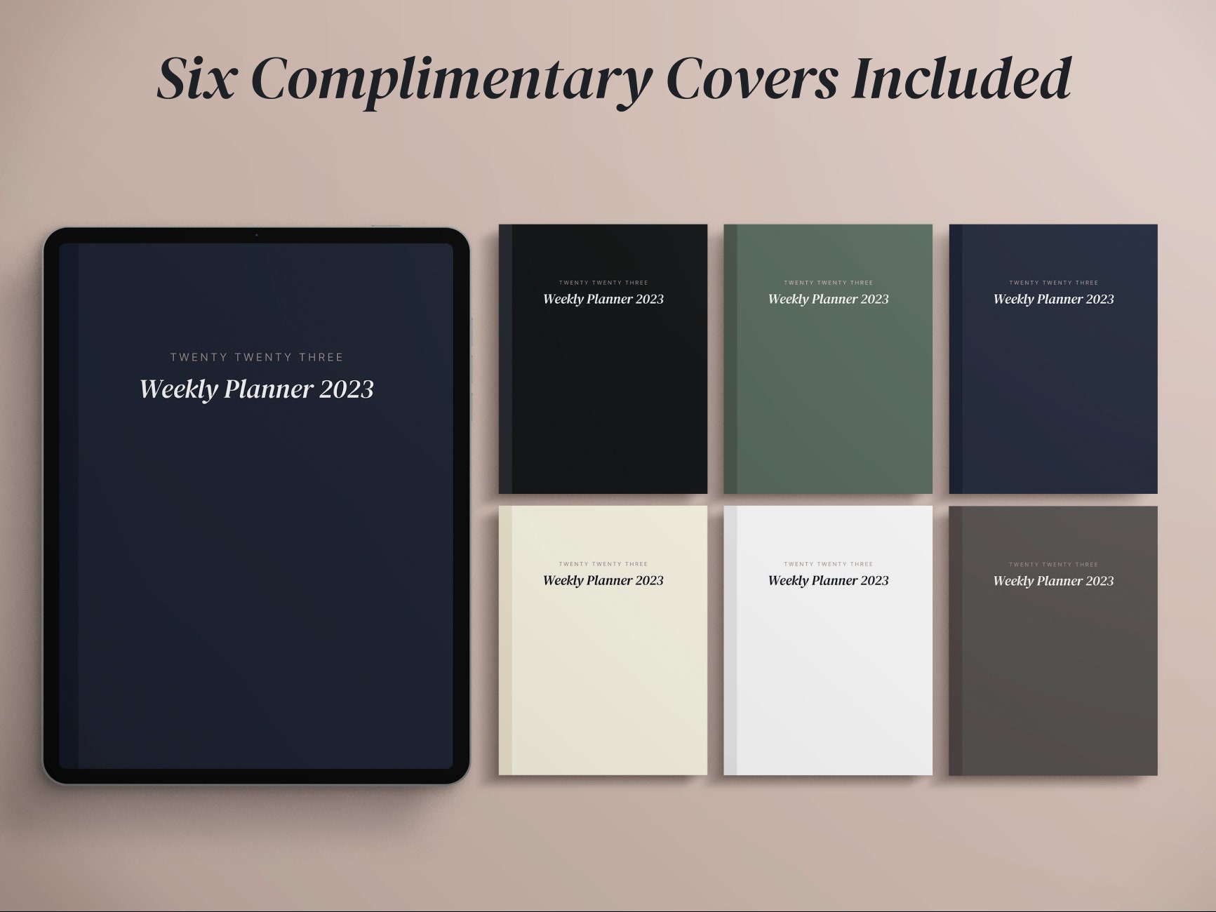 2023 Digital Weekly Planner 2023 Ipad Goodnotes Notability - Etsy