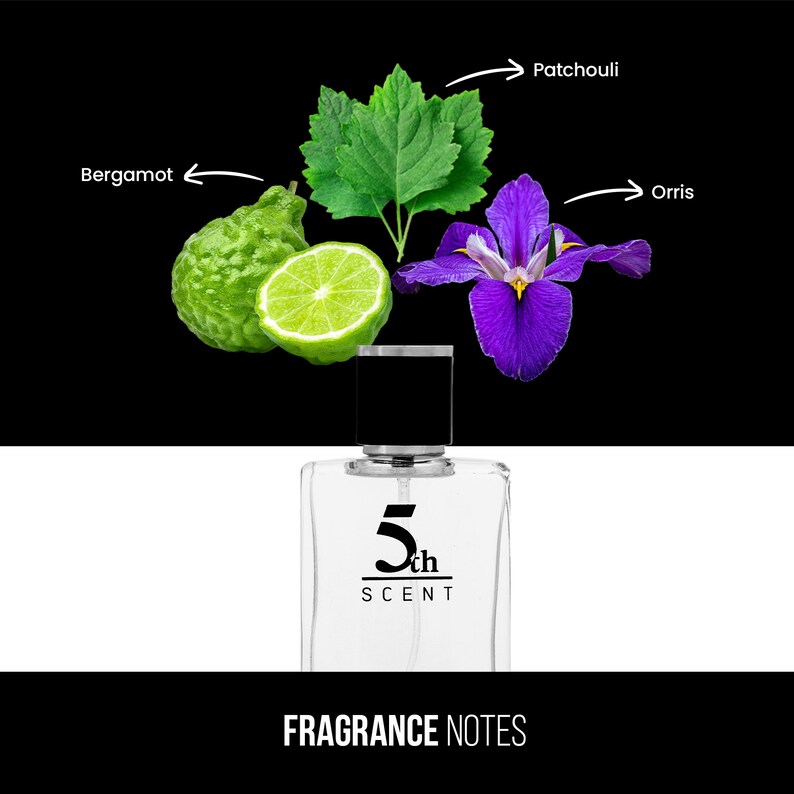 5th Scent Perfume for Men M99 - Combining Notes of Citrus Fresh Iris ...