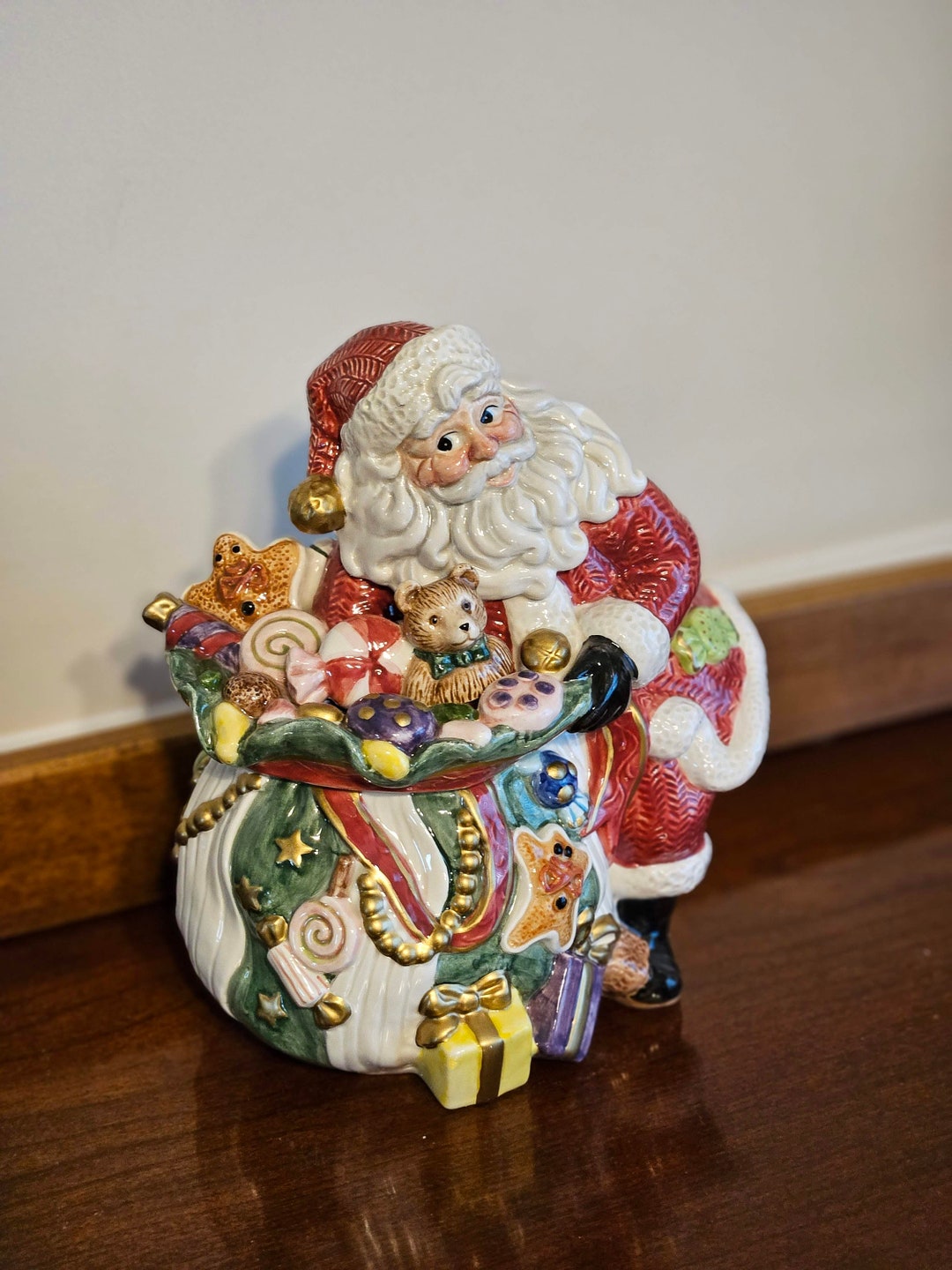 Fitz and Floyd 1996 Sugar Plum Christmas Candy Box - Etsy