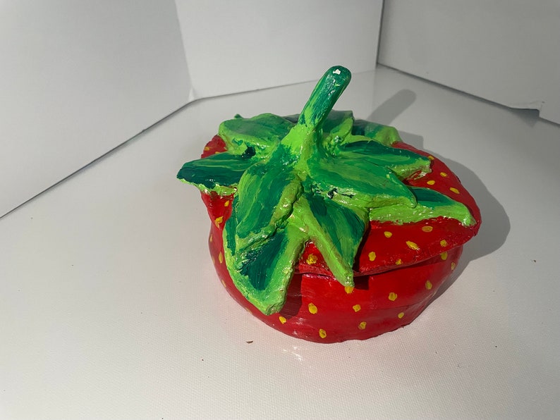 Strawberry Jar - Etsy