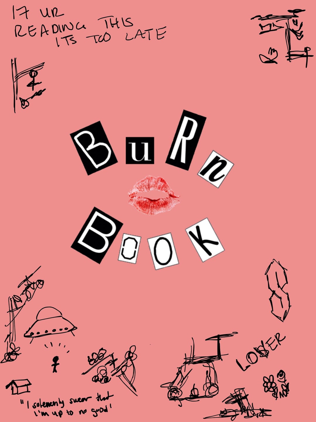 Digital Burn Book - Etsy