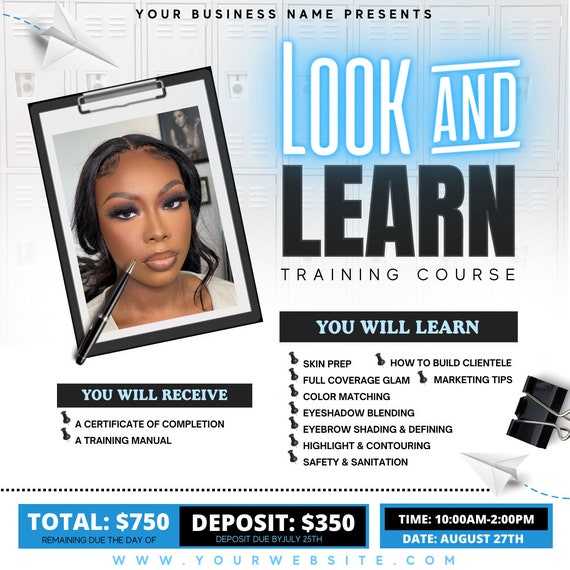 Training Seminar Flyer