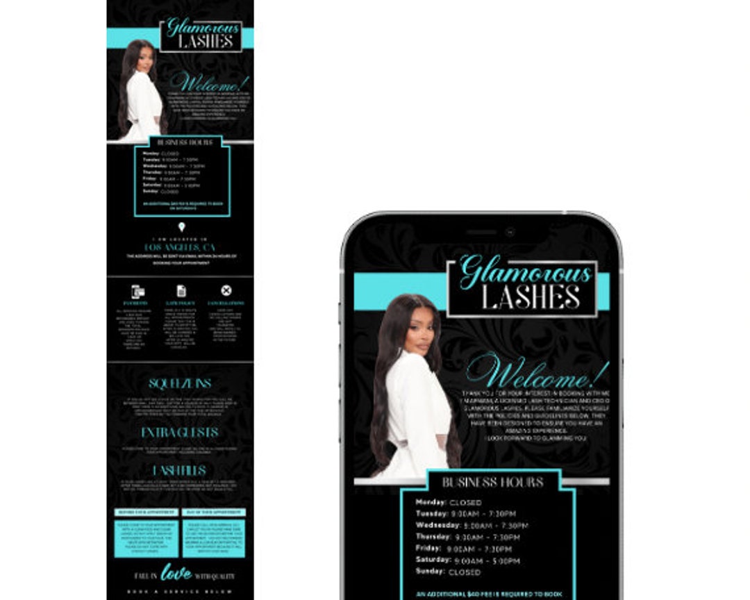 Canva Acuity Booking Site Template/ Editable Acuity Website Template ...