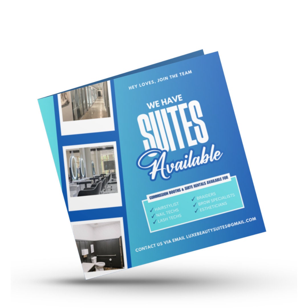 Canva Suites Available Flyer Template/ Editable DIY Join the Team E ...