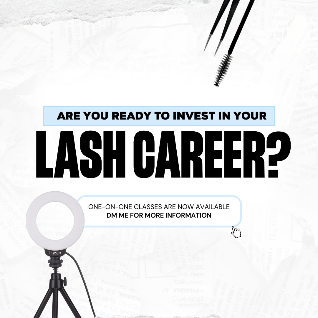 Canva Lash Tech Flyer Template/ DIY Lash Course Content Flyer/ Editable ...