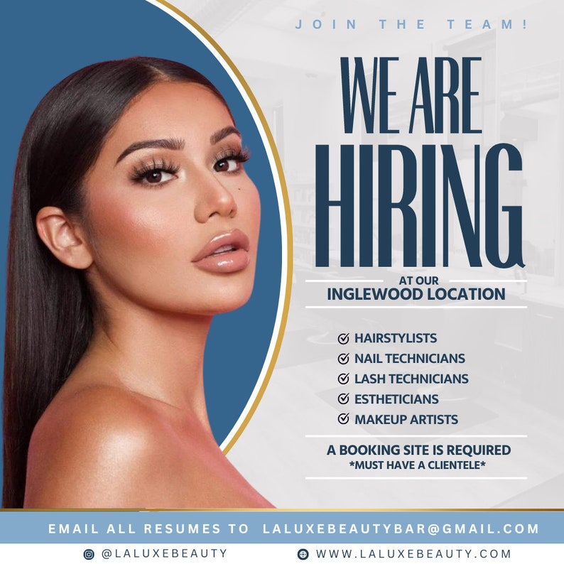 Canva We're Hiring Flyer Template DIY Now Hiring E-flyer Digital Join ...