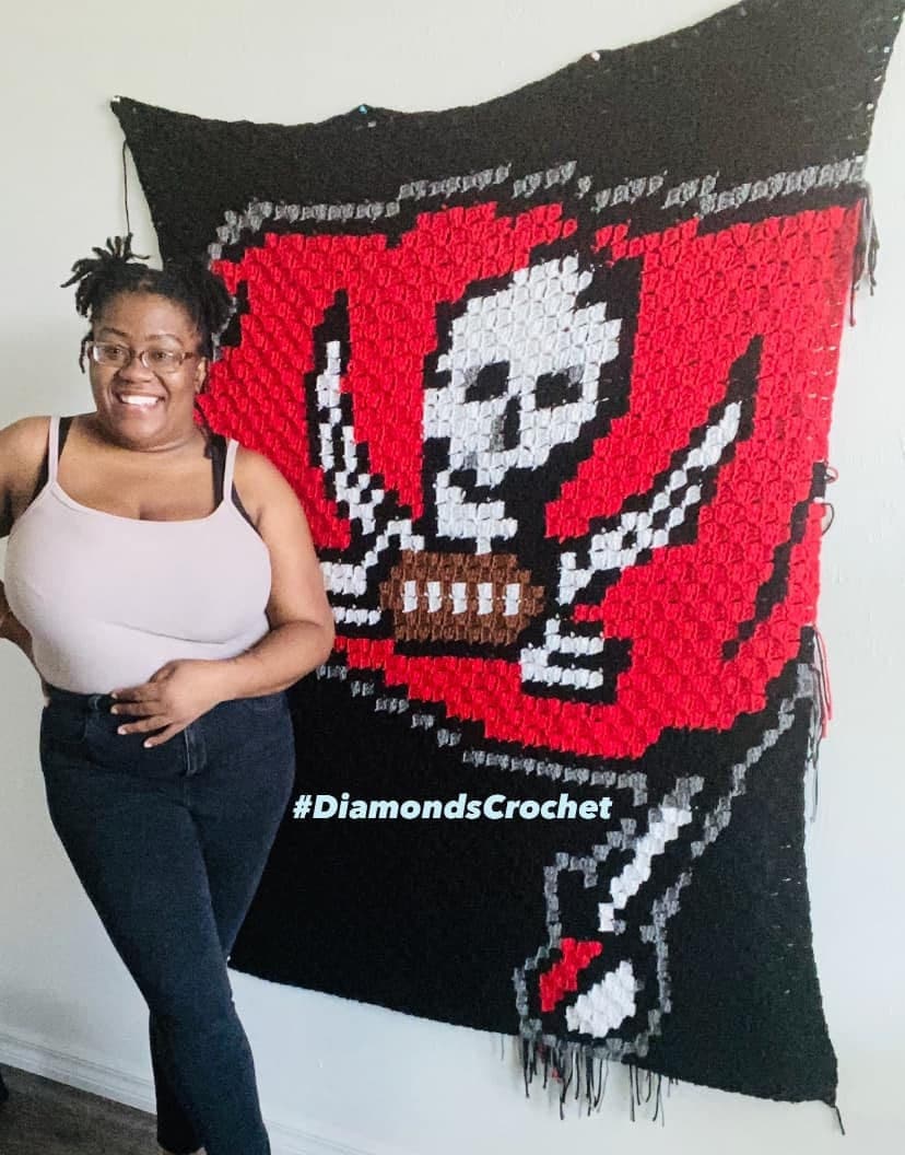 Tampa Bay Buccaneers Crochet Pattern - Etsy