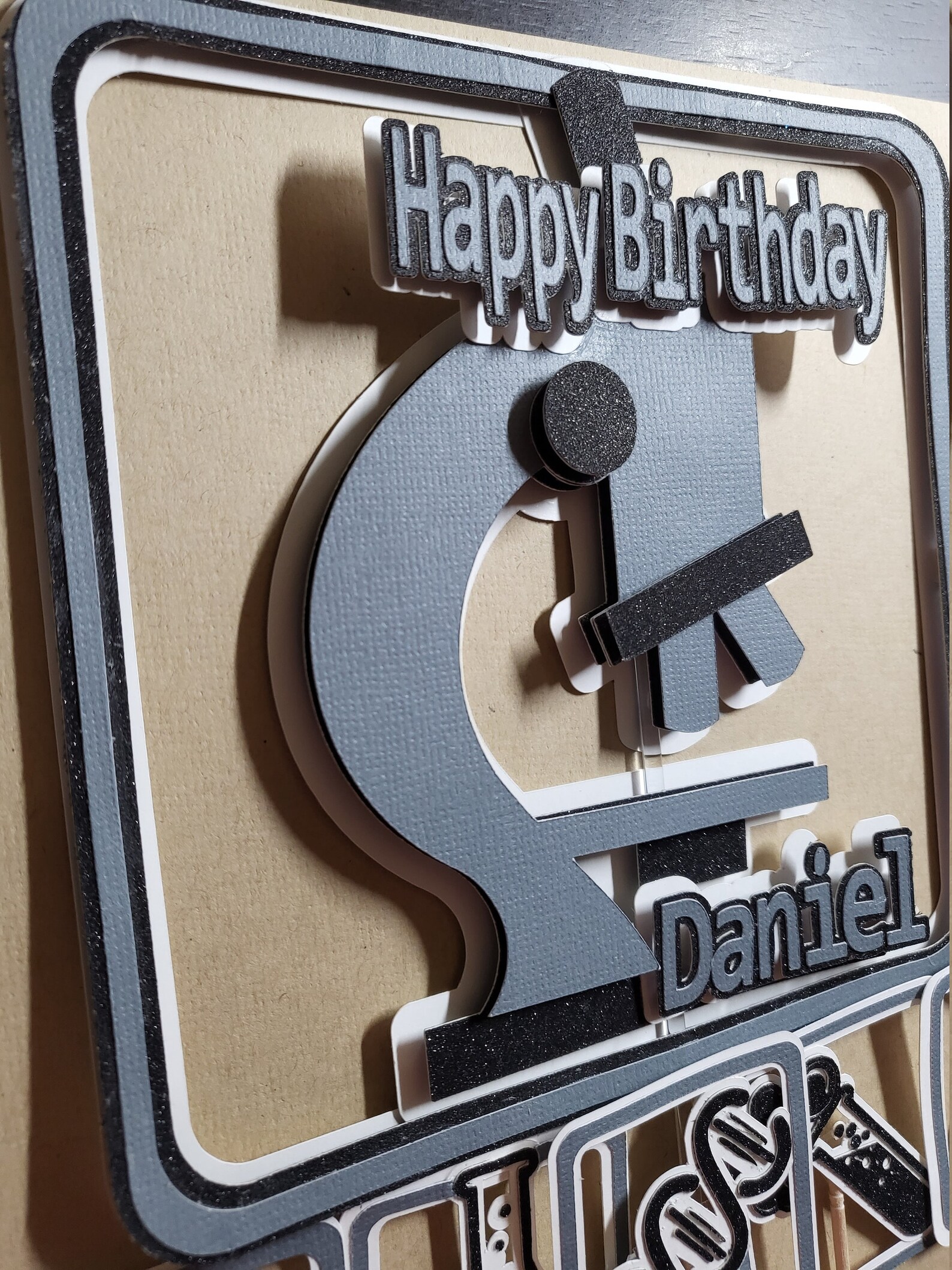 Microscope Cake Topper With 10 Cupcake Toppers as a Bundle. 6 - Etsy