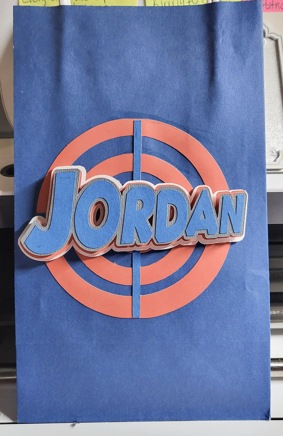 Target Cake Topper Nerf Theme Cake Topper With 10 Goodie Bags Bundle ...