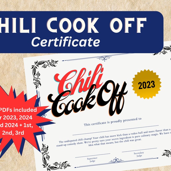 1st 2nd 3rd Place Certificates Template - Etsy