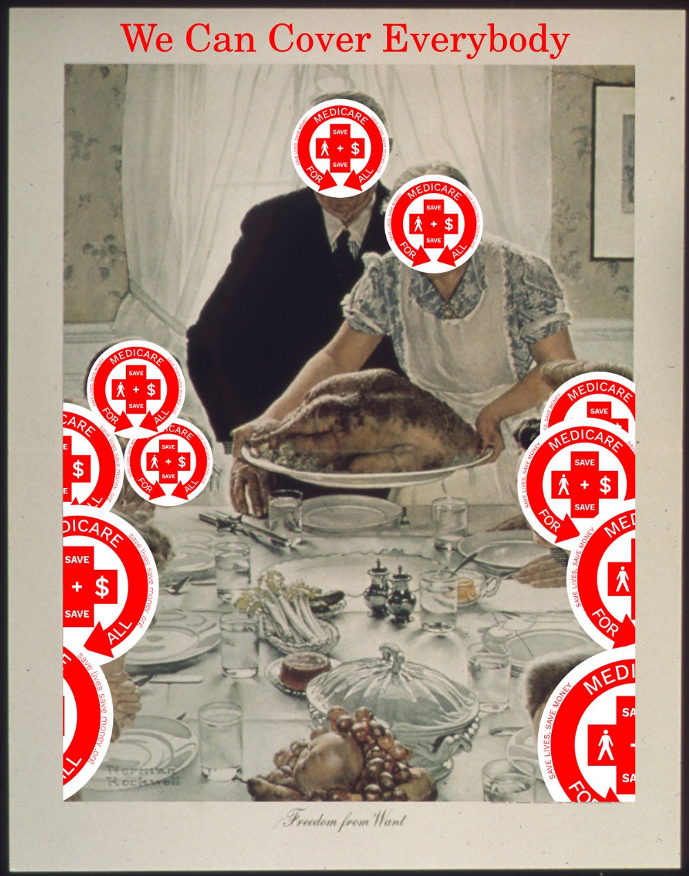 Medicare for All Sticker / Save Lives Save Money - Etsy