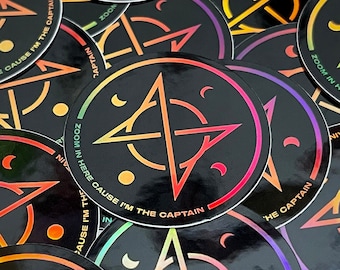 ATEEZ Captain Sticker, Hongjoong, Atiny, Say My Name, Captain Insignia ...