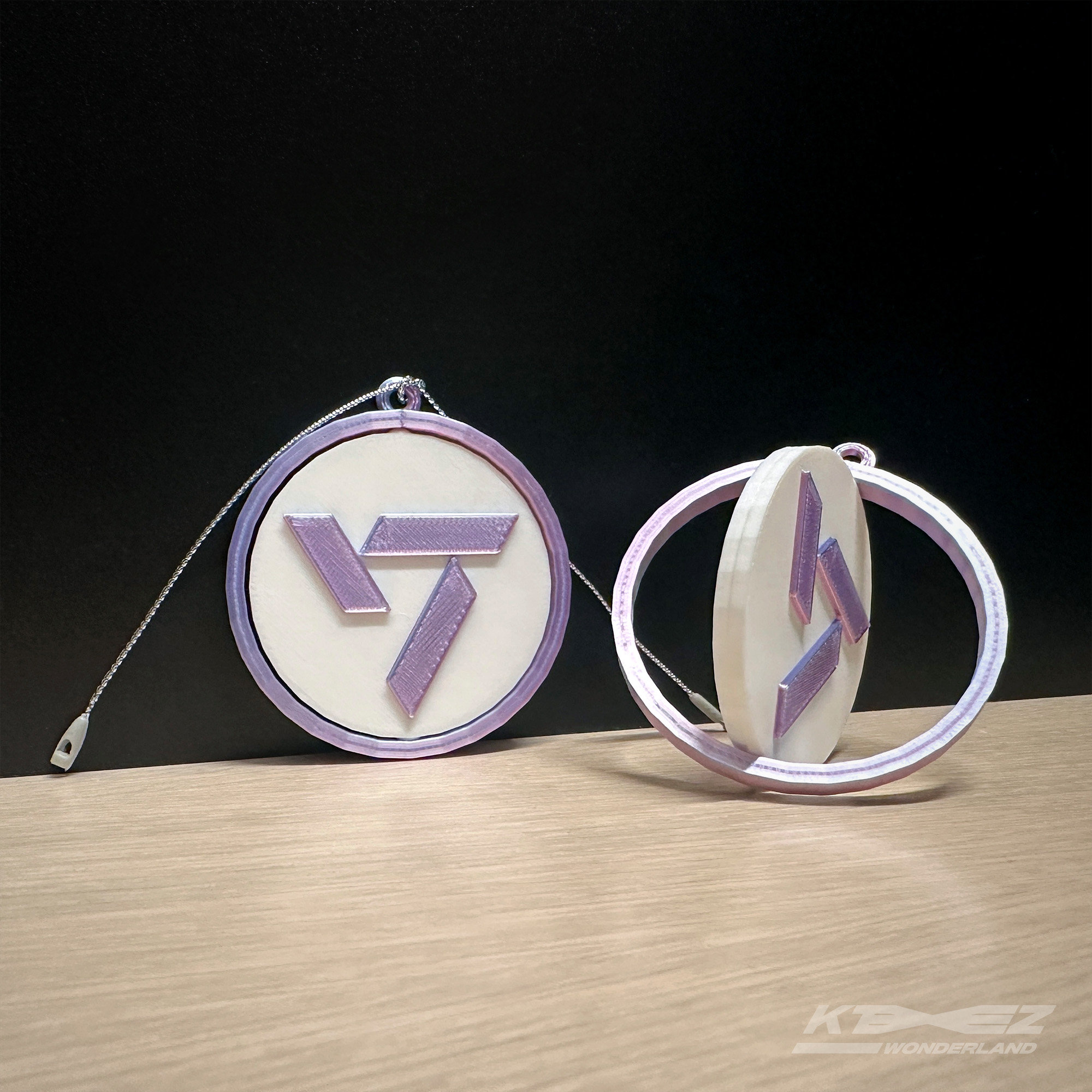 Seventeen Inspired Ornament, Fidget Spinner, Rear View Mirror Accessory ...