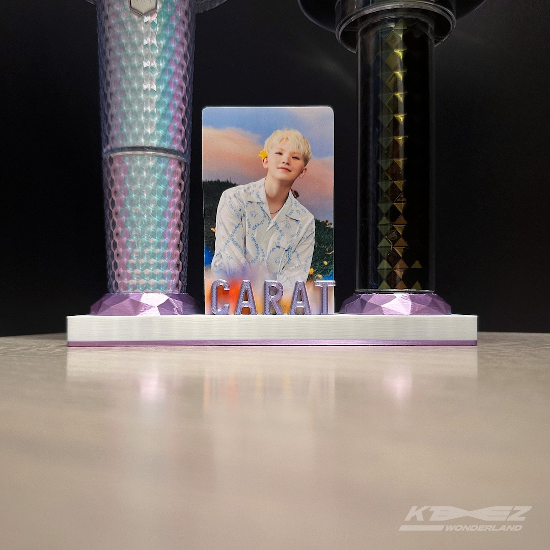 Seventeen Caratbong Stand and PC Holder, Ver.2 and Ver.3 Lightstick ...