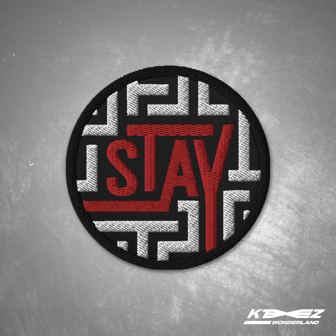 STAY Embroidered Patch, Stray Kids, SKZ, Miroh, Kpop, Stay, Clé 1 ...
