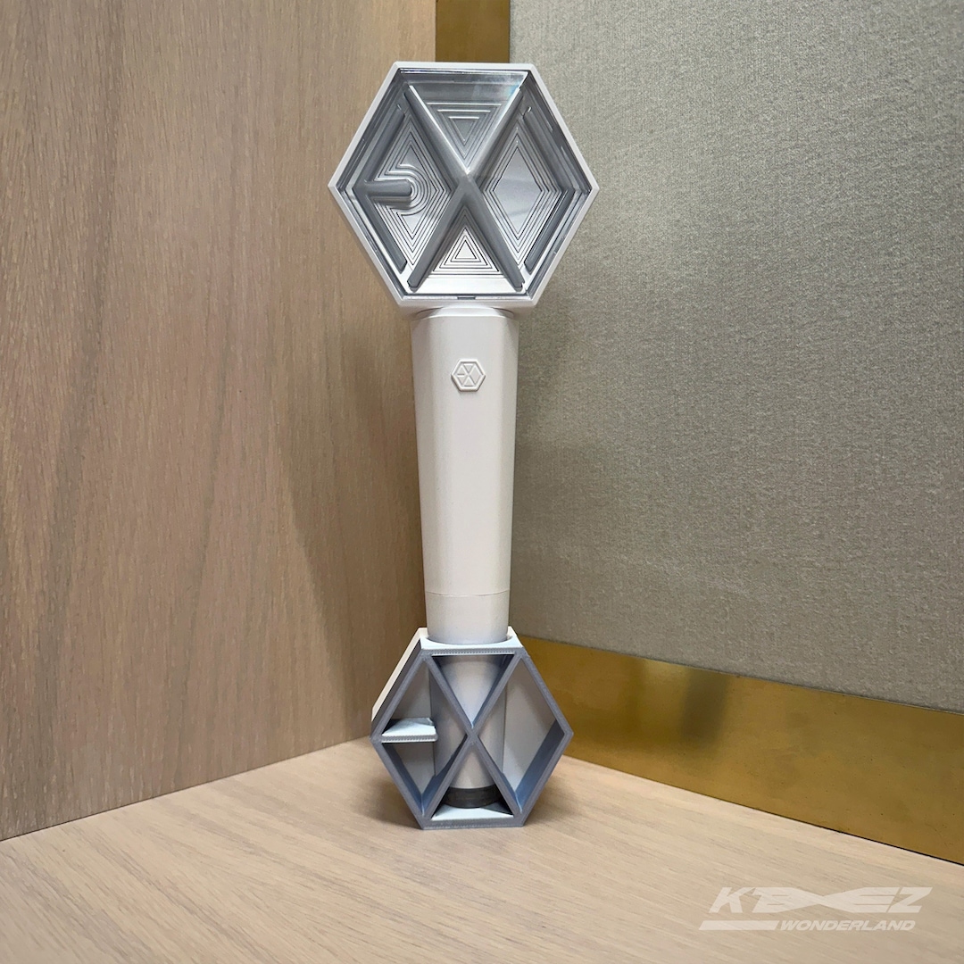 EXO Eribong Lightstick Stand, Light Stick Display, EXO-L, Aeris, 3D ...