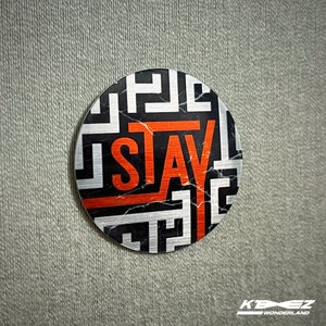STAY Sticker, Brushed Aluminum, Stray Kids, SKZ, Miroh, Kpop, Stay, Clé ...
