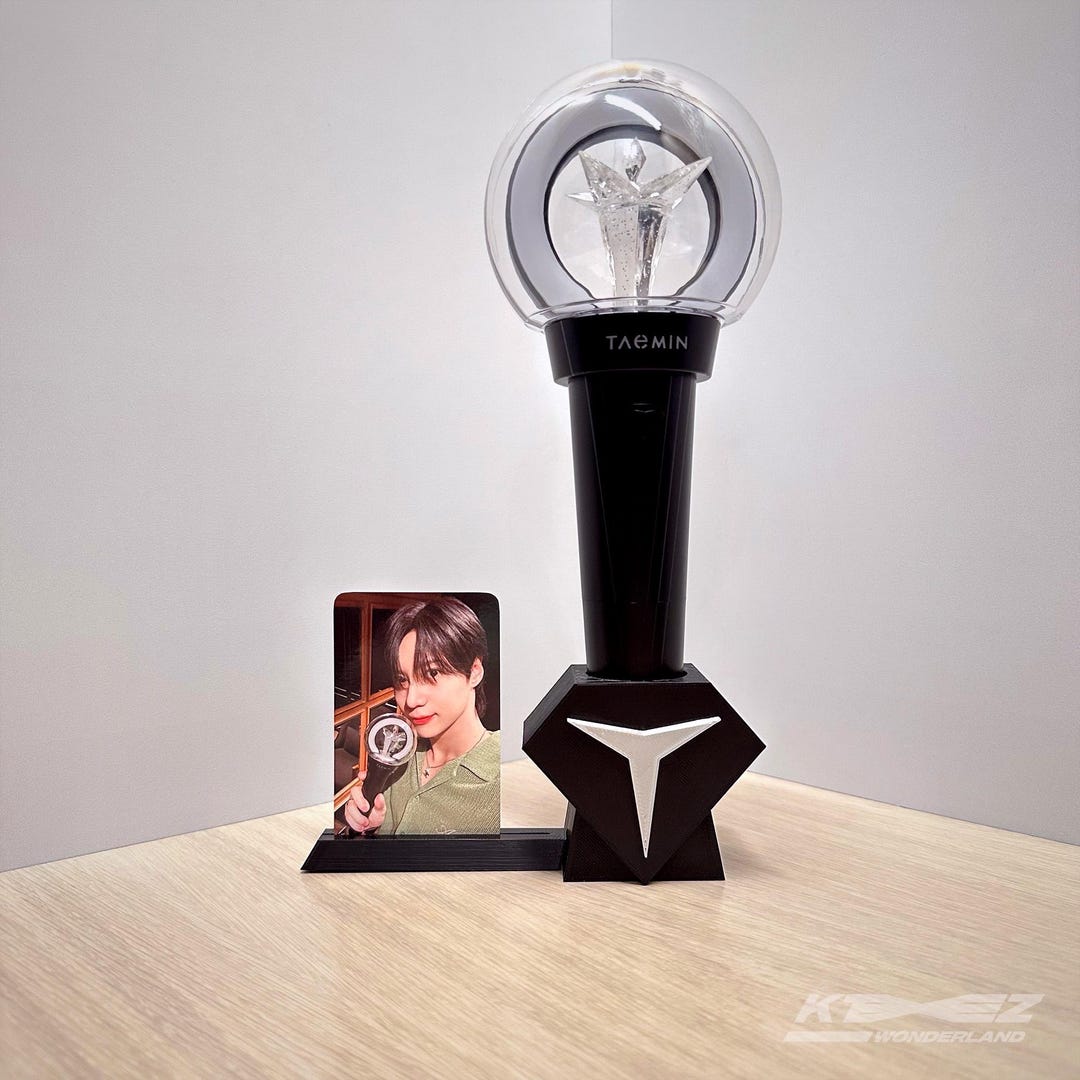 Taemin Lightstick Stand and PC Holder, Kpop, Gift for Taemates - Etsy