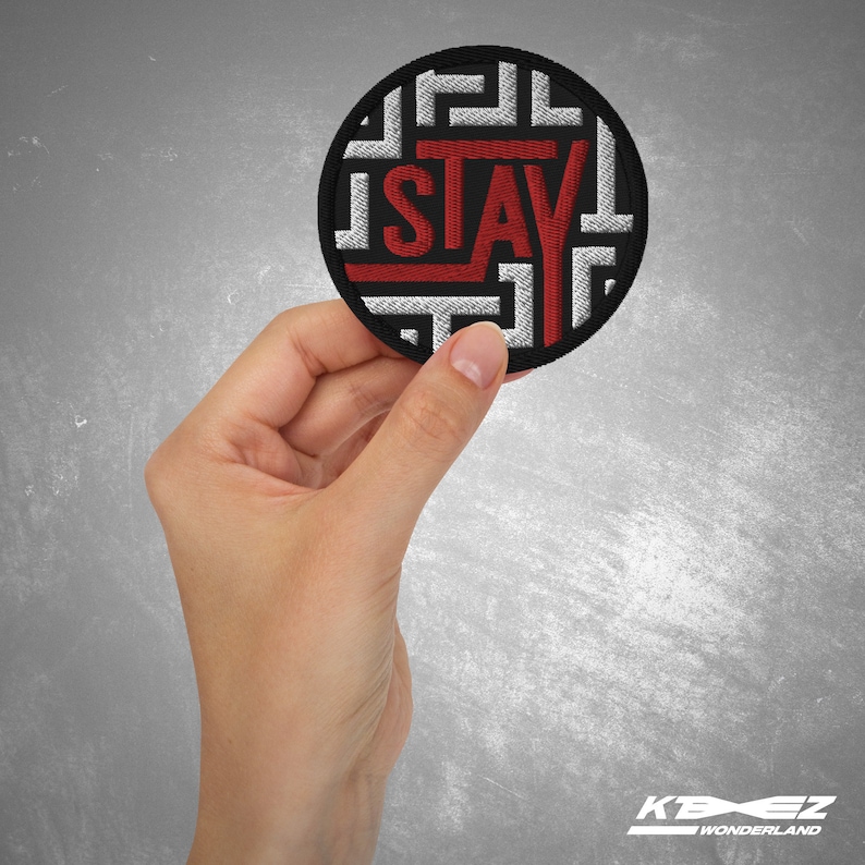 STAY Embroidered Patch Stray Kids SKZ Miroh Kpop Stay | Etsy