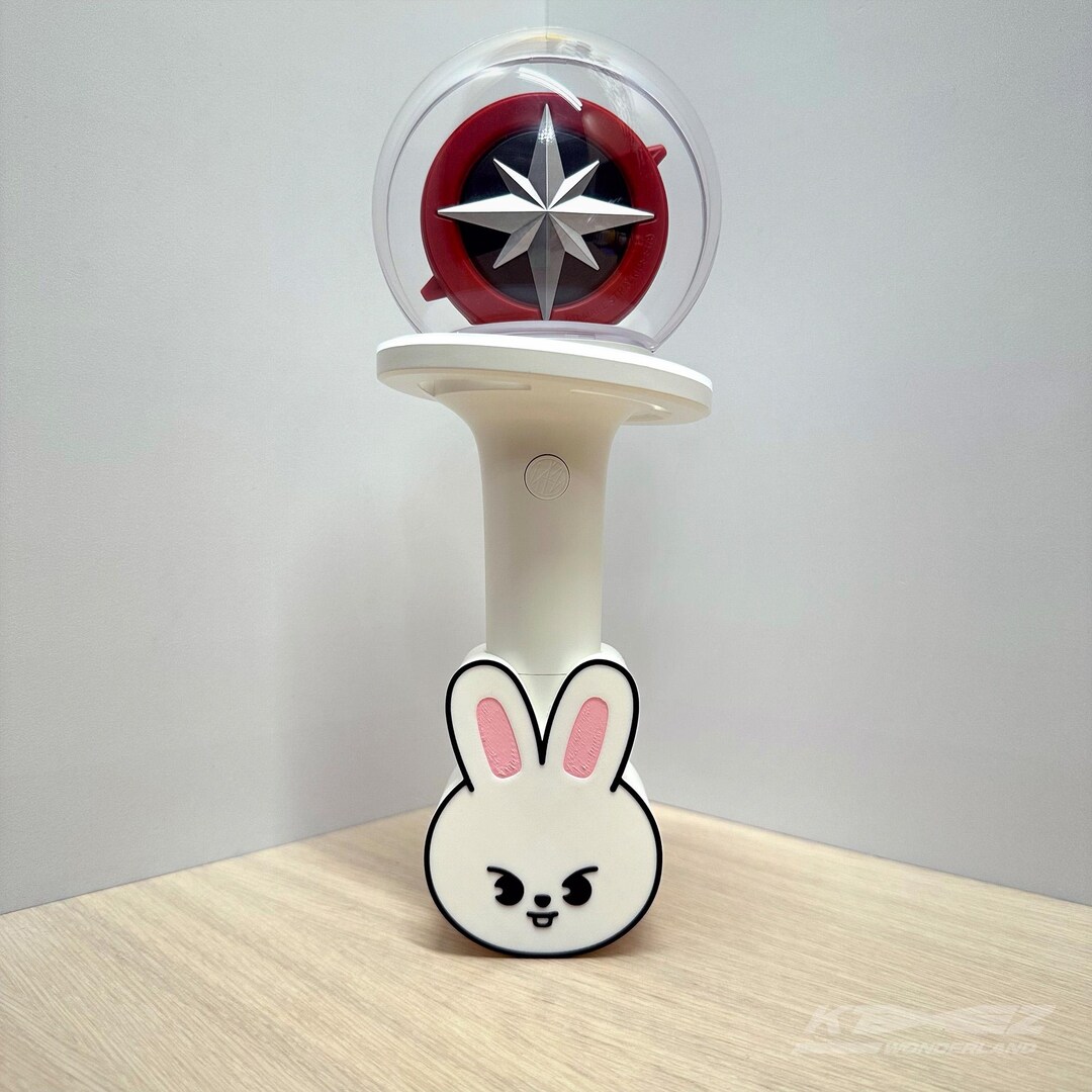 SKZOO Leebit Lightstick Stand, Lee Know, Stray Kids Nachimbong Stand ...