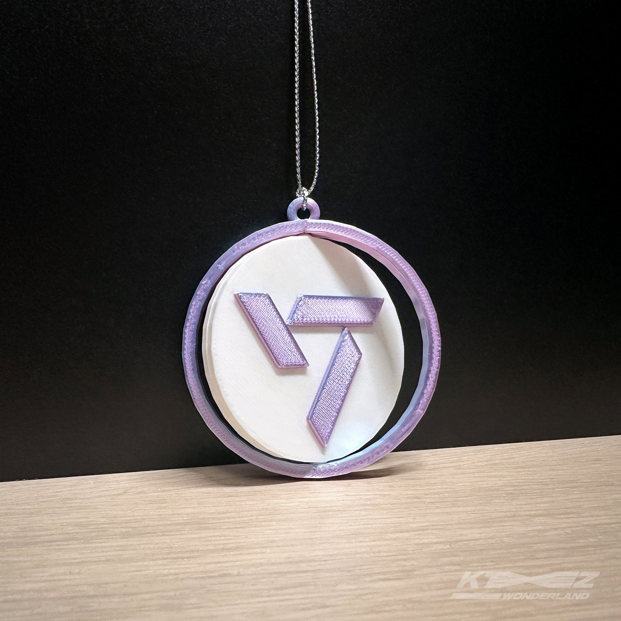 Seventeen Inspired Ornament, Fidget Spinner, Rear View Mirror Accessory ...