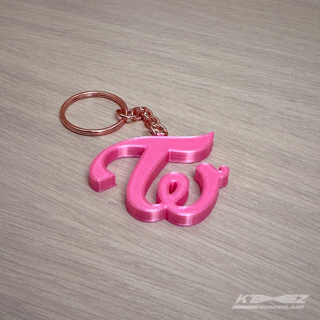 TWICE Logo Keychain, 3D Printed, Kpop, Once - Etsy